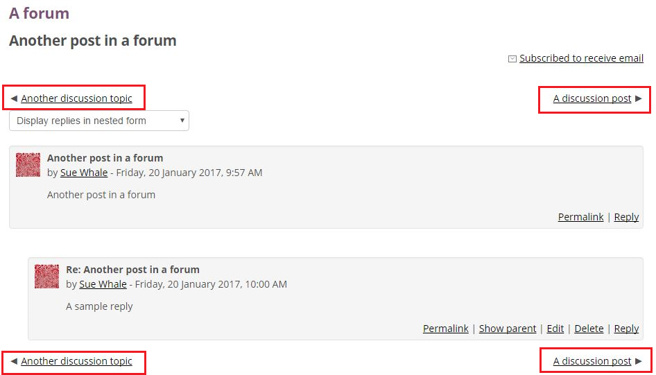 Learning Online at UNE: Forums | UNE myLearn
